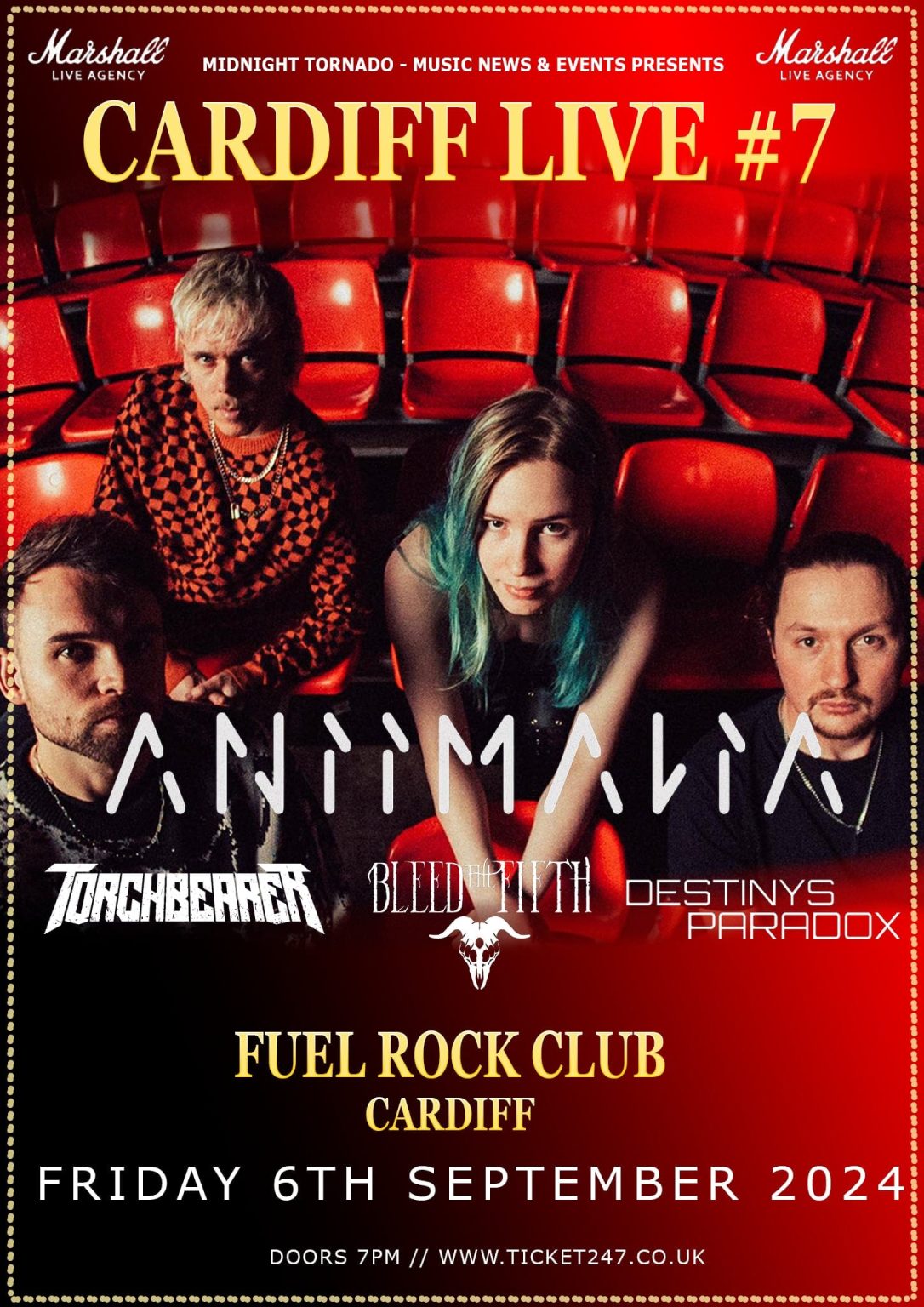 FRIDAY 06TH SEPTEMBER // CARDIFF LIVE #7 Fuel Rock Club - Cardiff