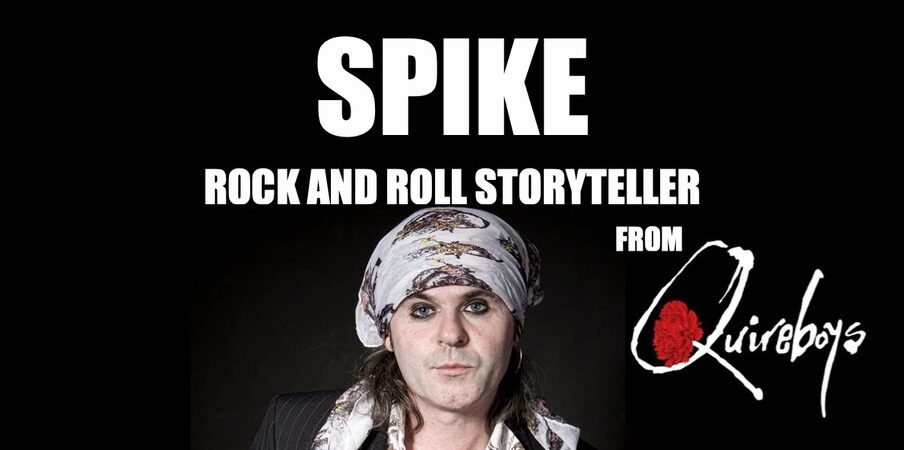 THURSDAY 12TH SEPTEMBER // SPIKE - ROCK + ROLL STORYTELLER Fuel Rock ...